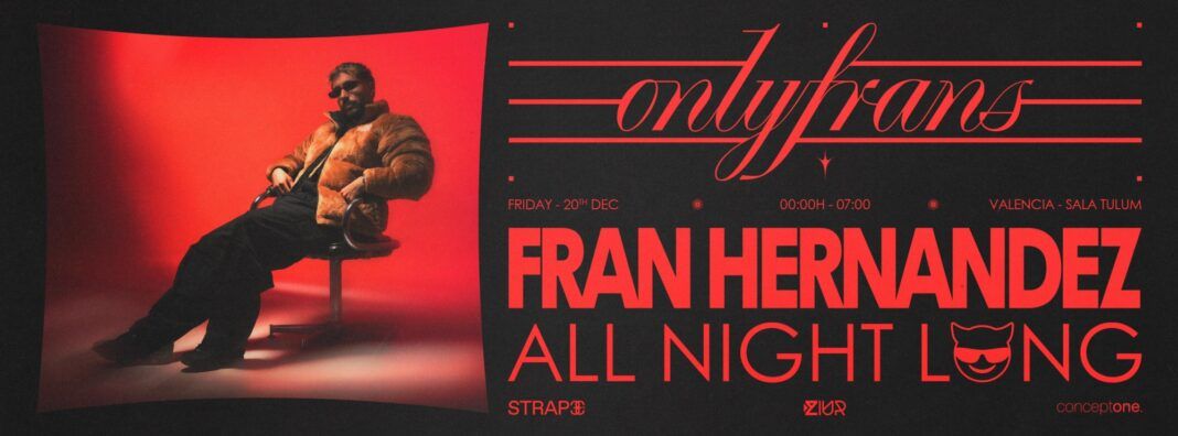 El valenciano Fran Hernández presenta 'Onlyfrans', su proyecto más ...