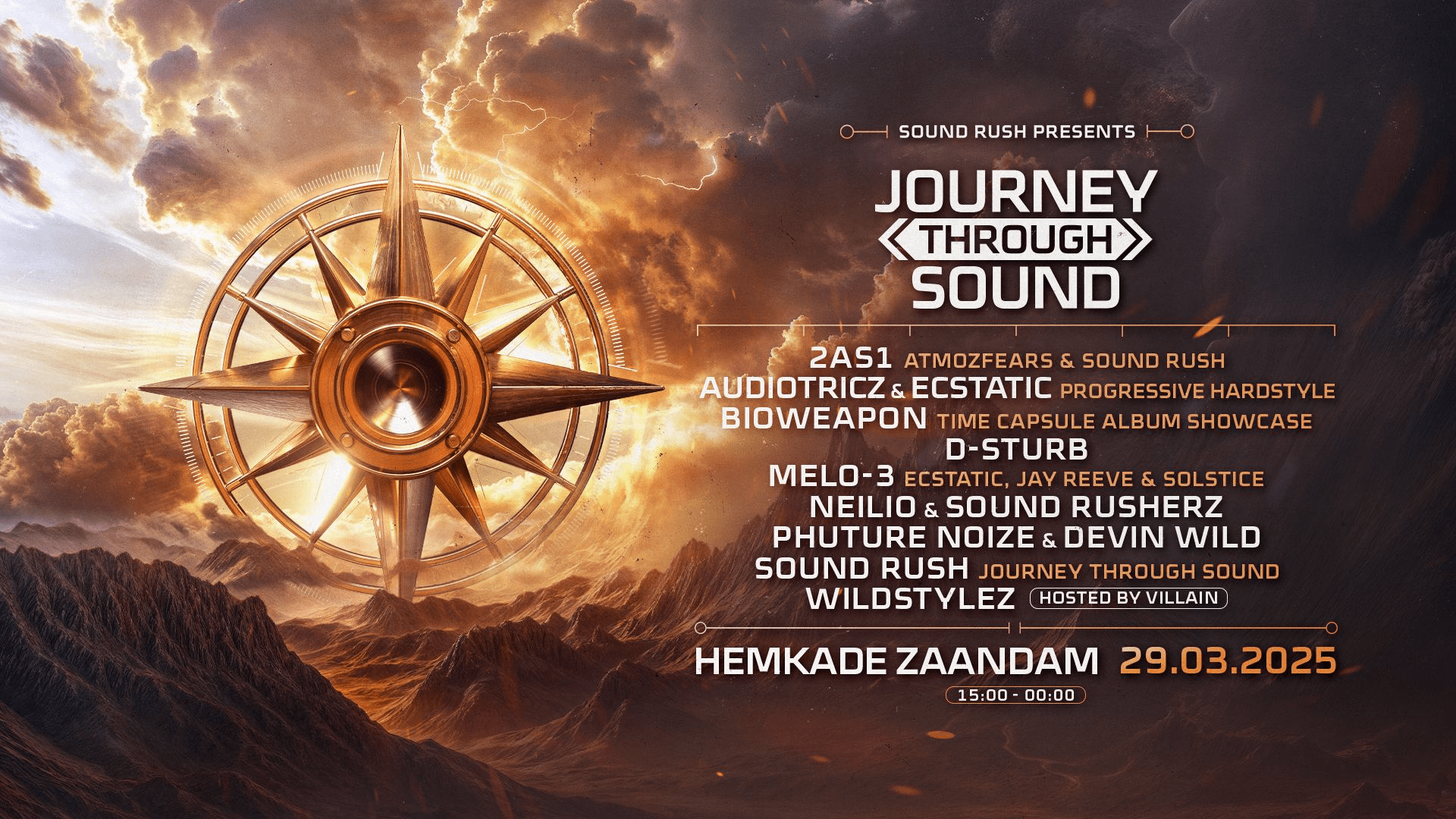 Sound Rush anuncian su próximo evento 'Journey Through Sound' | Wololo ...