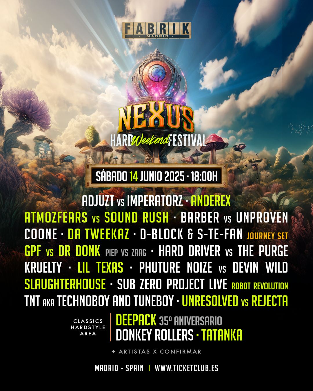 Nexus Festival 2025: noticias, cartel y entradas | Wololo Sound